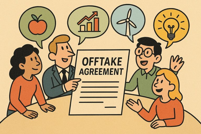 Offtake agreement: How to sell a product before you make it - 1000whats