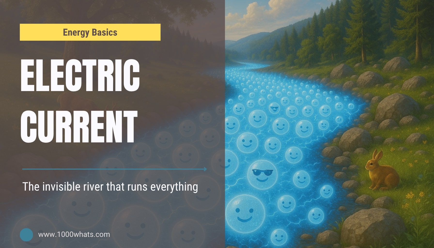 Electric current: The invisible river that runs everything - 1000whats
